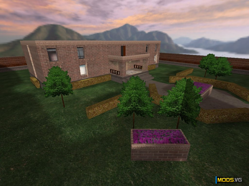 cs_estate (Counter-Strike - Maps - Hostage Rescue)