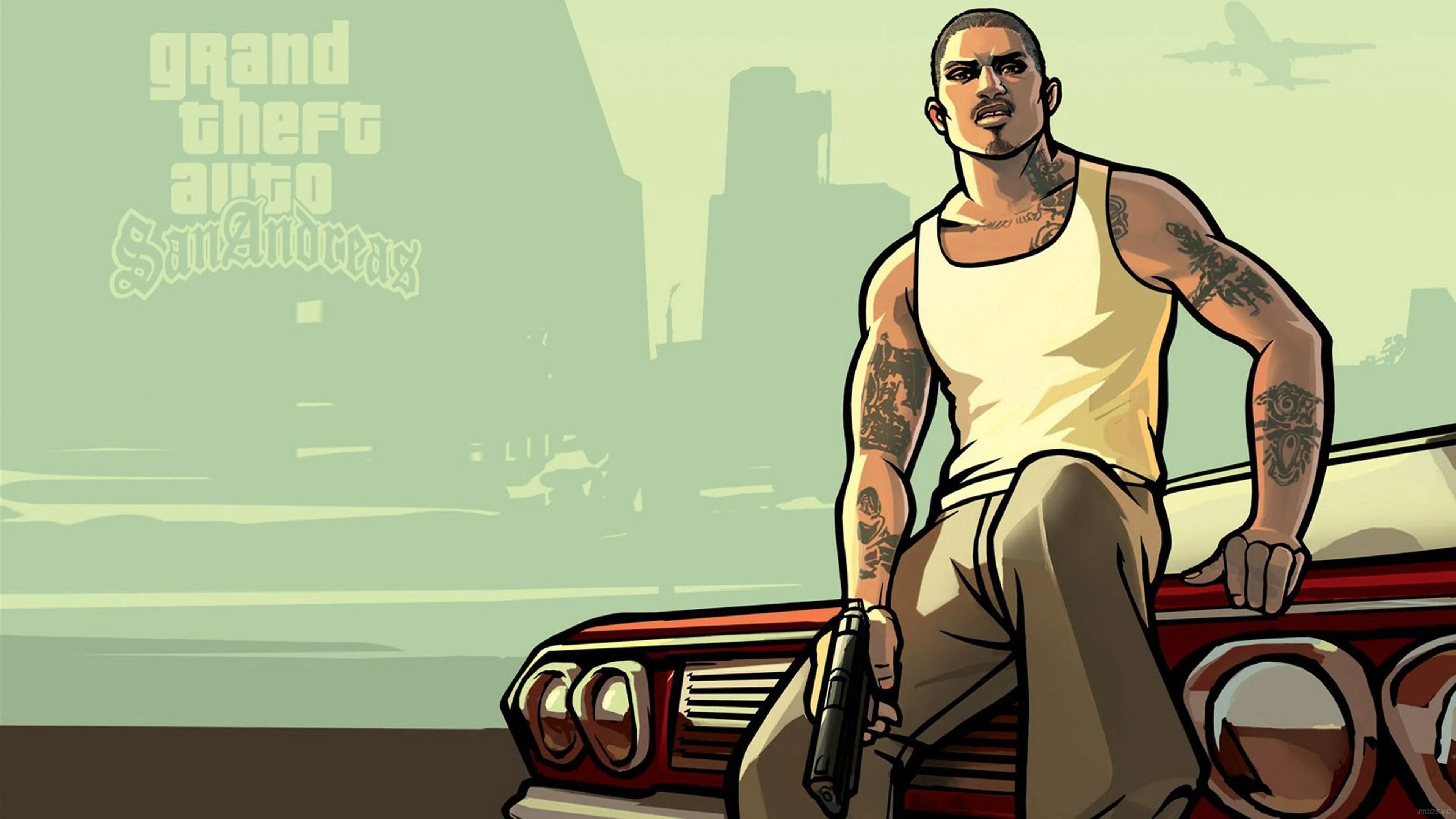 Carl Johnson (Grand Theft Auto: San Andreas - Wallpapers)