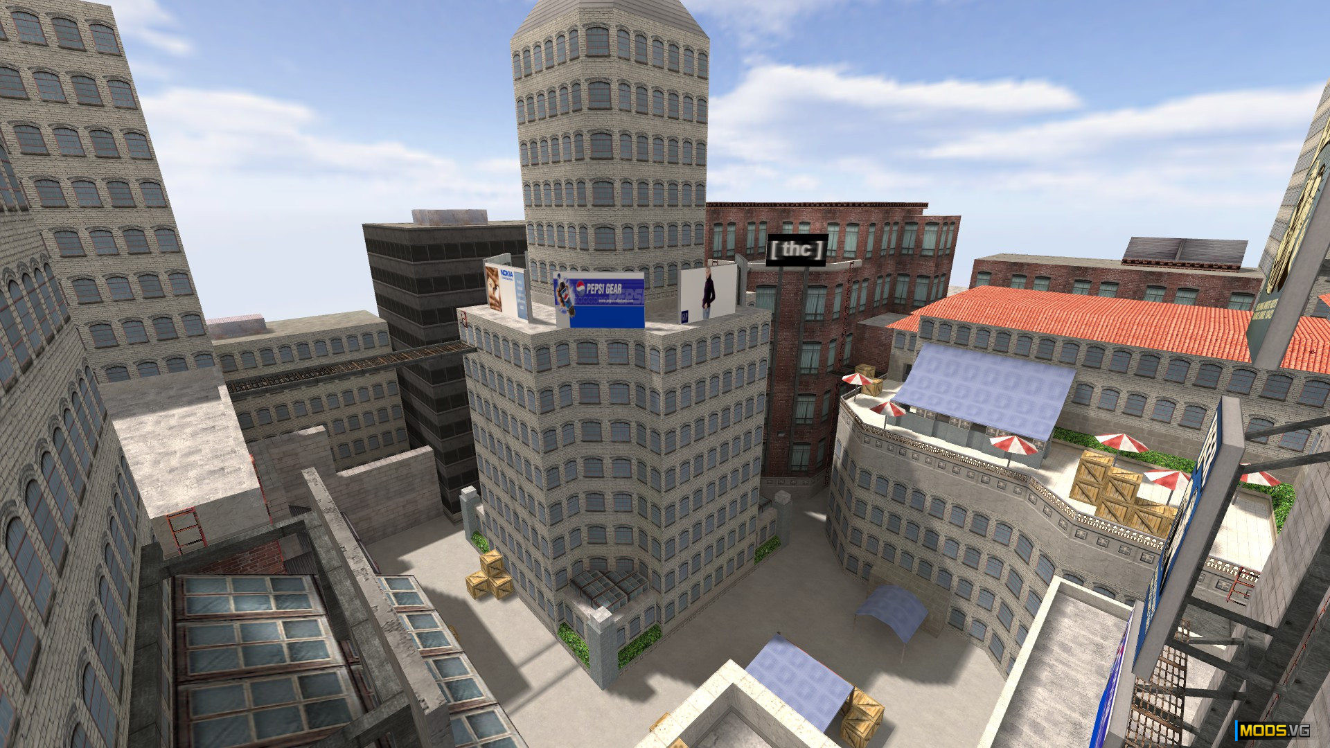 awp_rooftops (Counter-Strike - Maps - Sniper War)